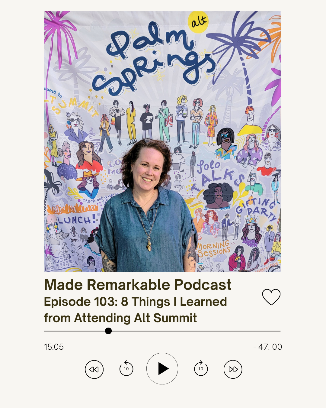 Episode 103: 8 Things I Learned from Attending Alt Summit Episode 103: 8 Things I Learned from Attending Alt Summit