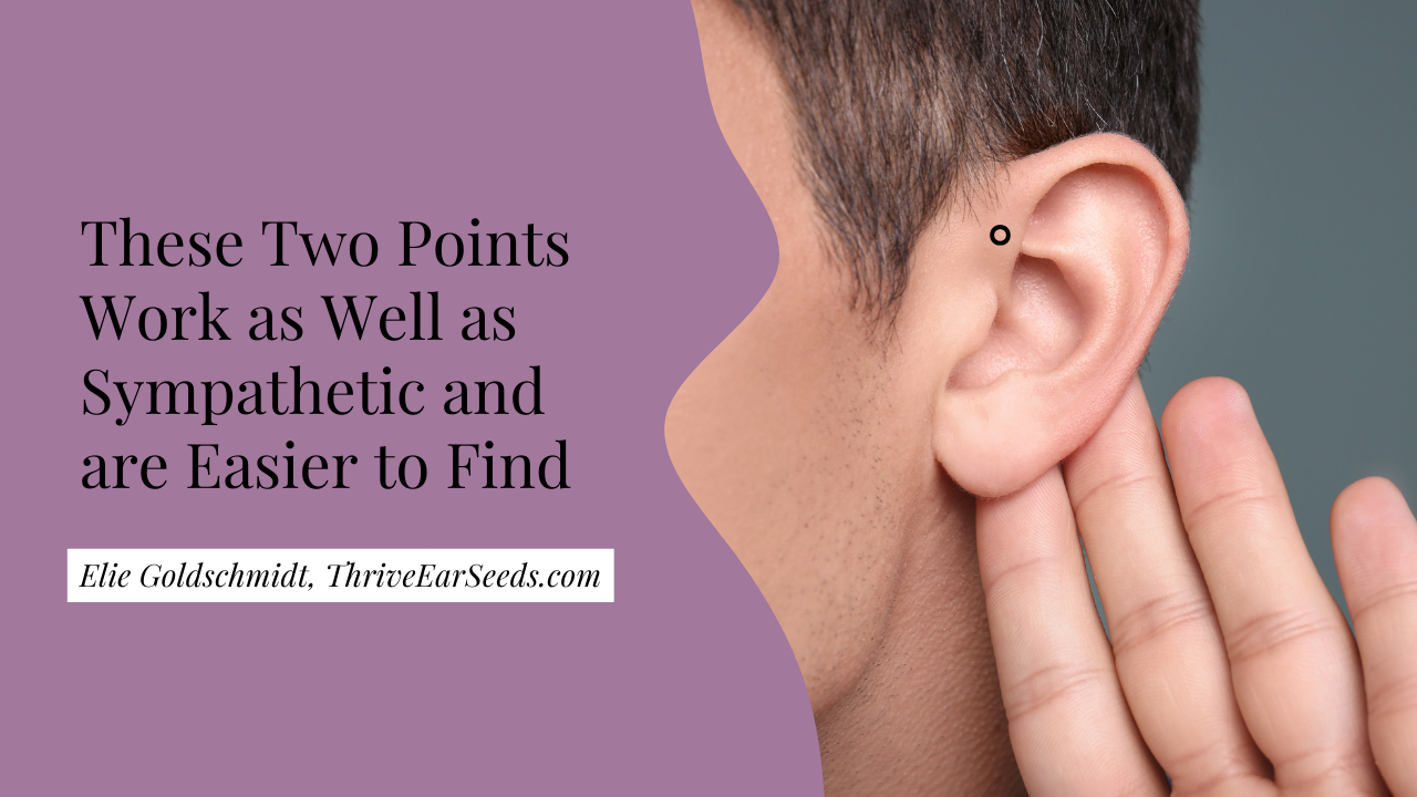 Alternative Auricular Points to Sympathetic Point Ear Seeds Classes and ...