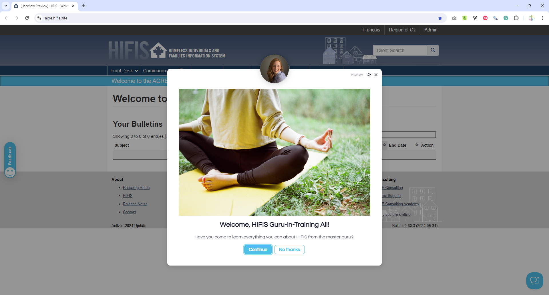 HIFIS Guru-in-Training Program - ACRE Consulting