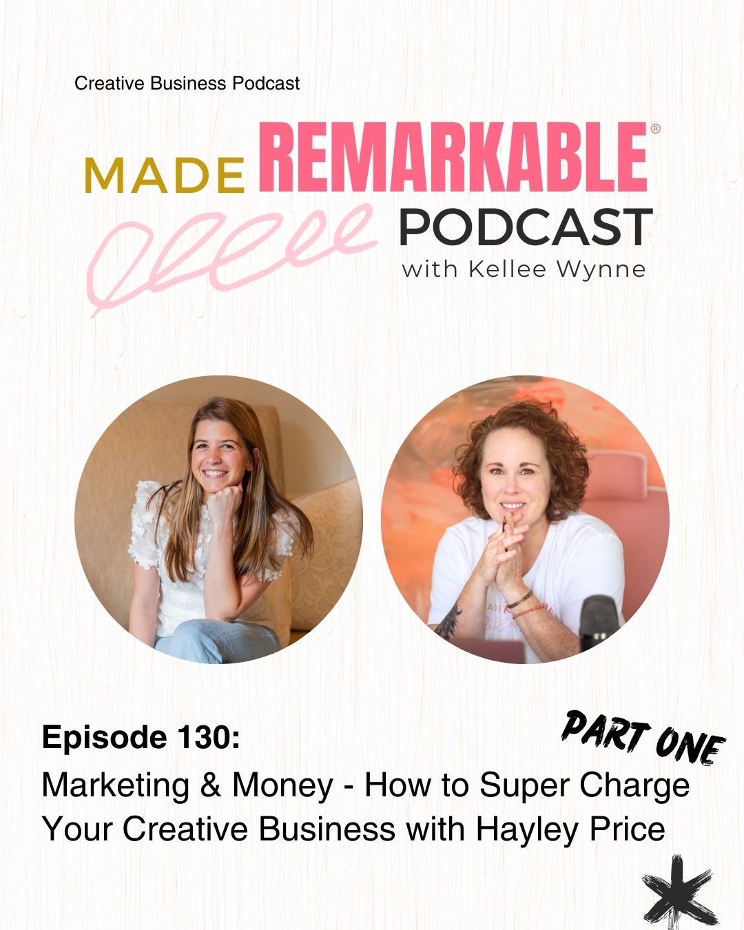Episode 130: Marketing & Money - Part One of How to Super Charge Your ...