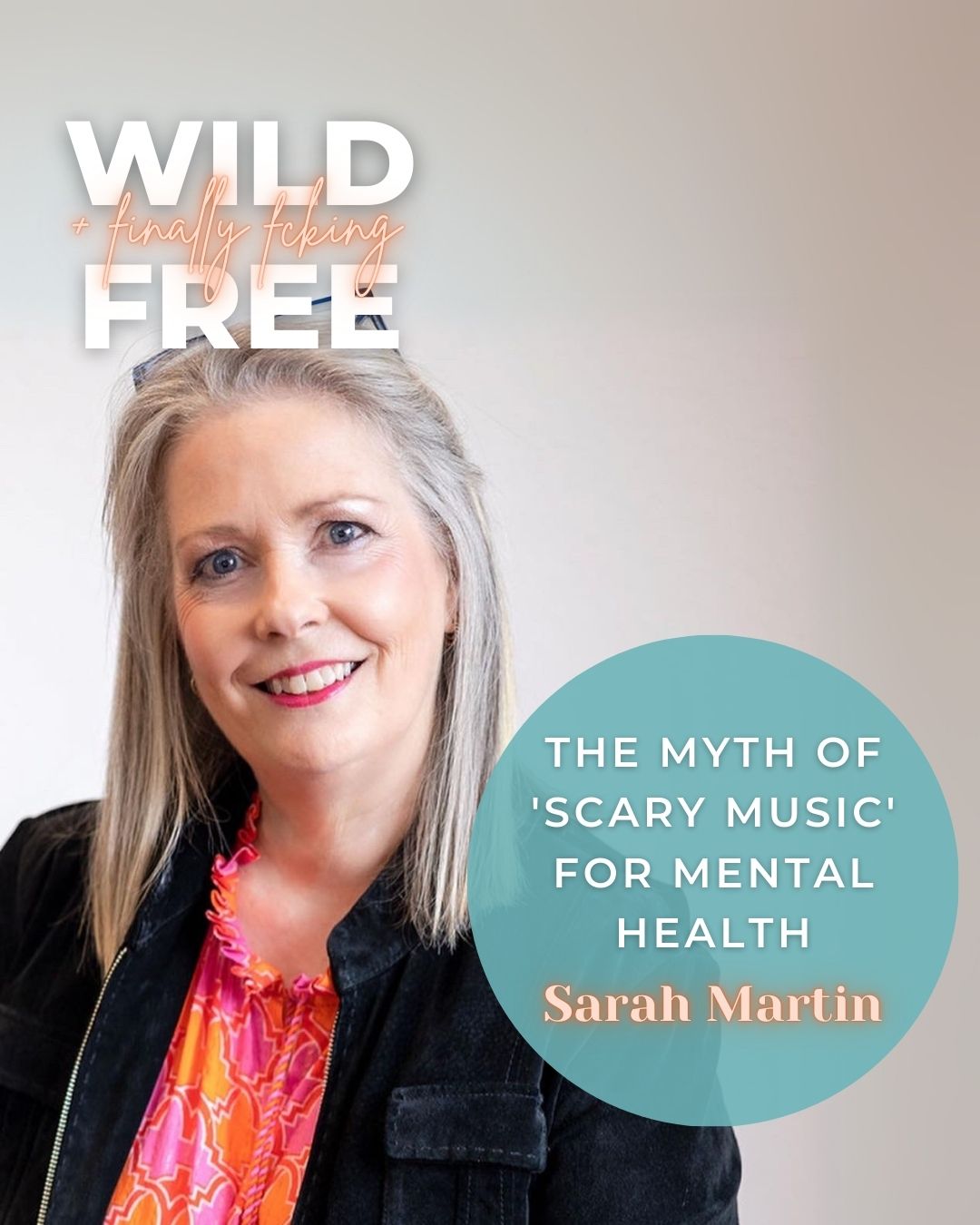 S4E16 The Myth of 'Scary Music' for Mental Health with Sarah Martin ...