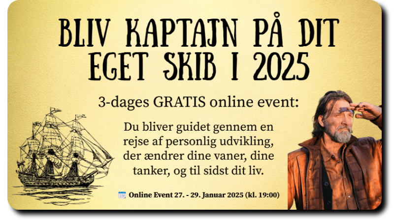 Event - Bliv kaptajn på dit eget skib i 2025
