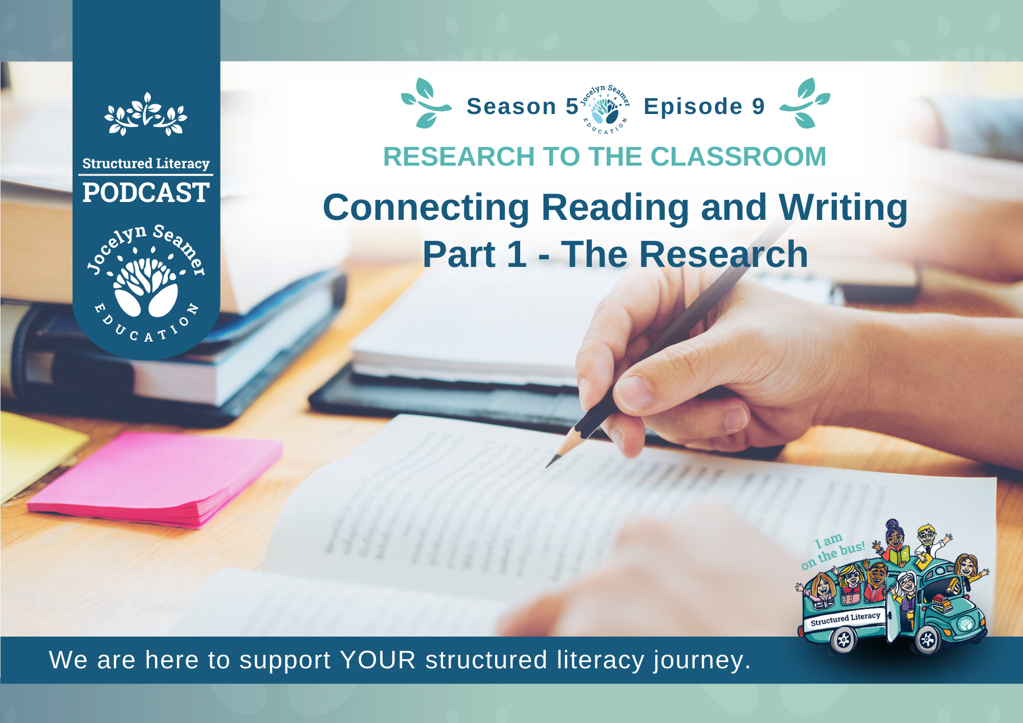 S5 E9 Research to the Classroom - Connecting Reading and Writing - Part ...