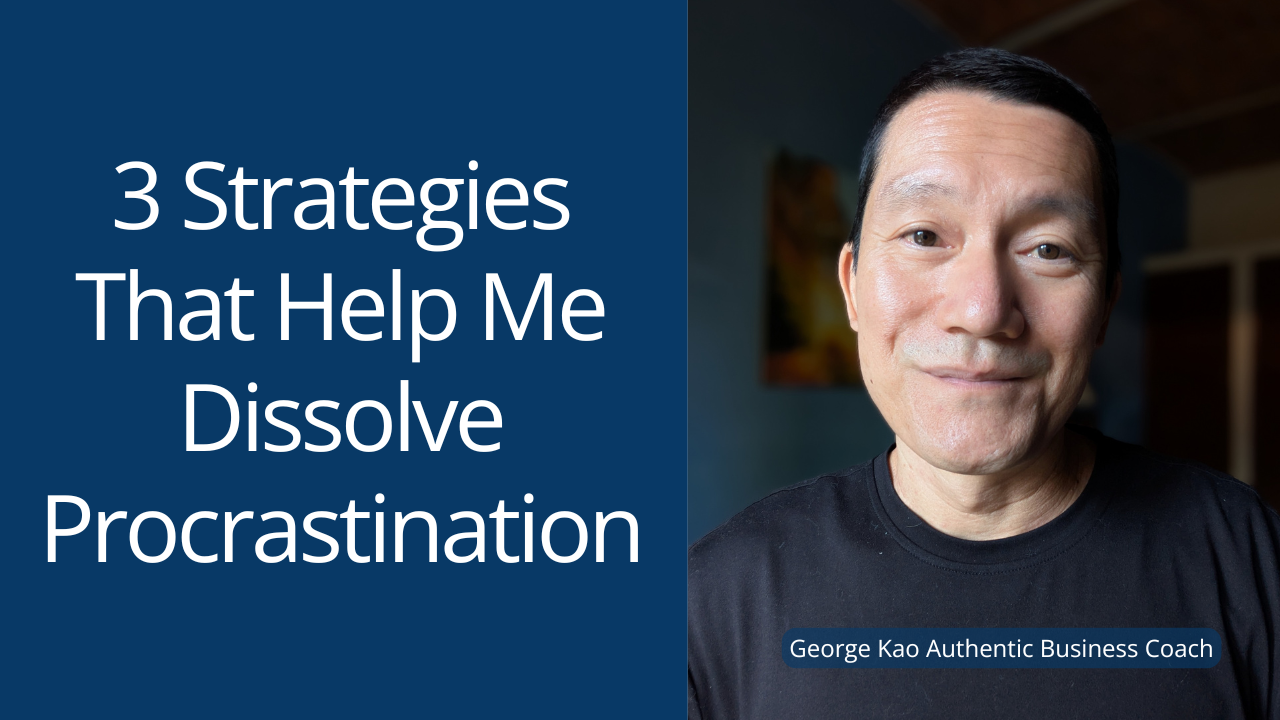 Not doing the things you “should” do? How to dissolve procrastination…