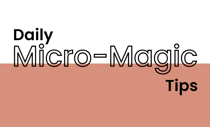 Micro-Magic Tips | Thrive Email Subscription Memberhsip