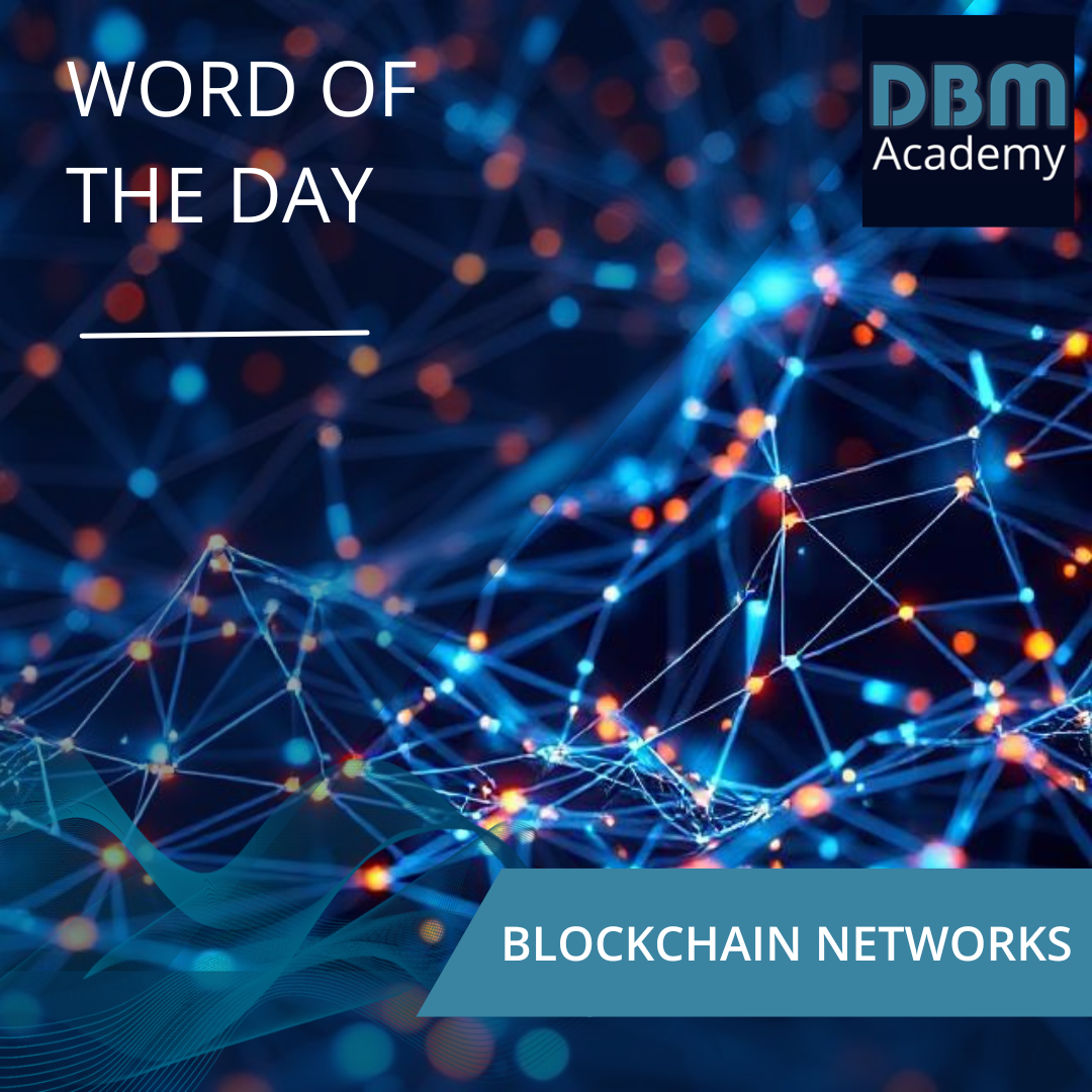 Word of the Day | Blockchain Networks - DBM Academy