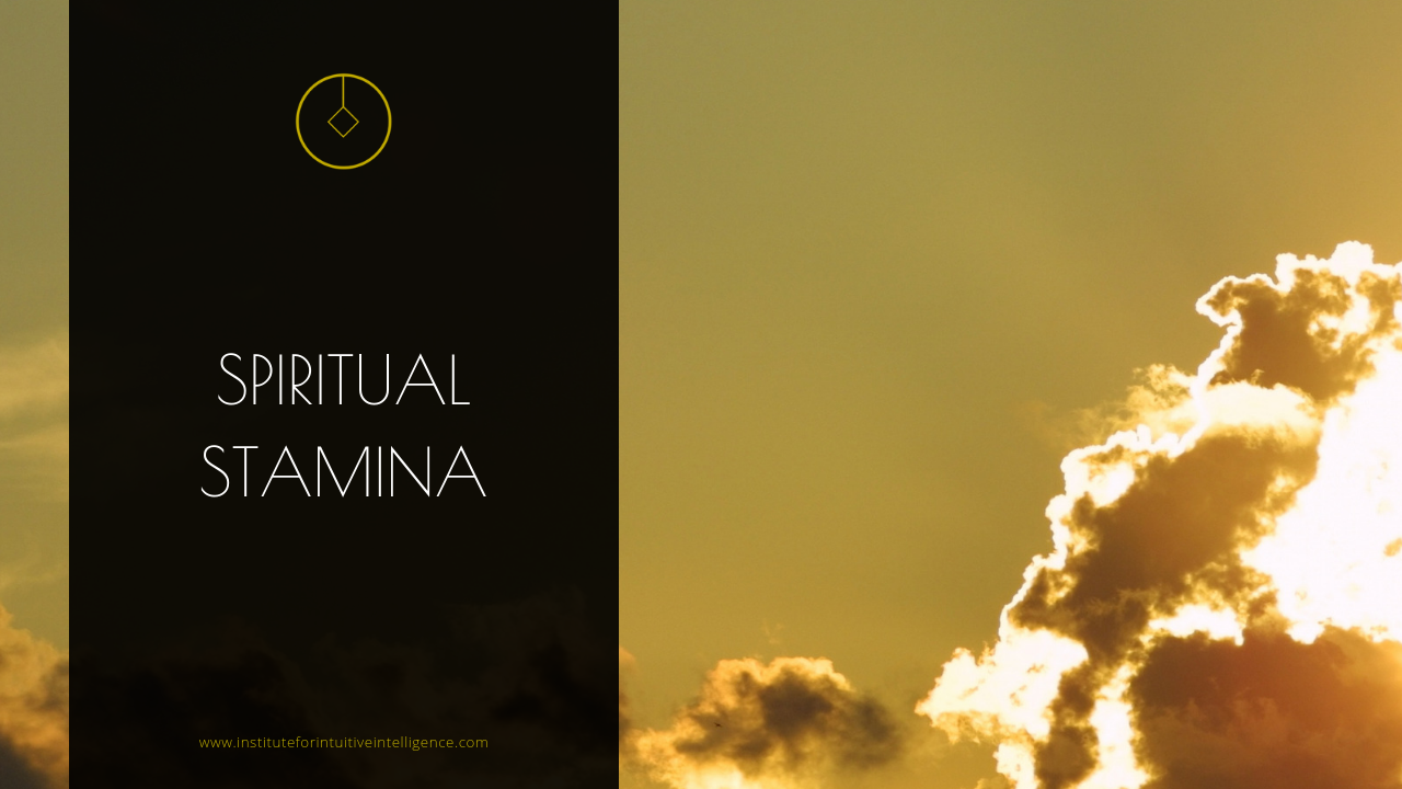 Spiritual Stamina Institute for Intuitive Intelligence