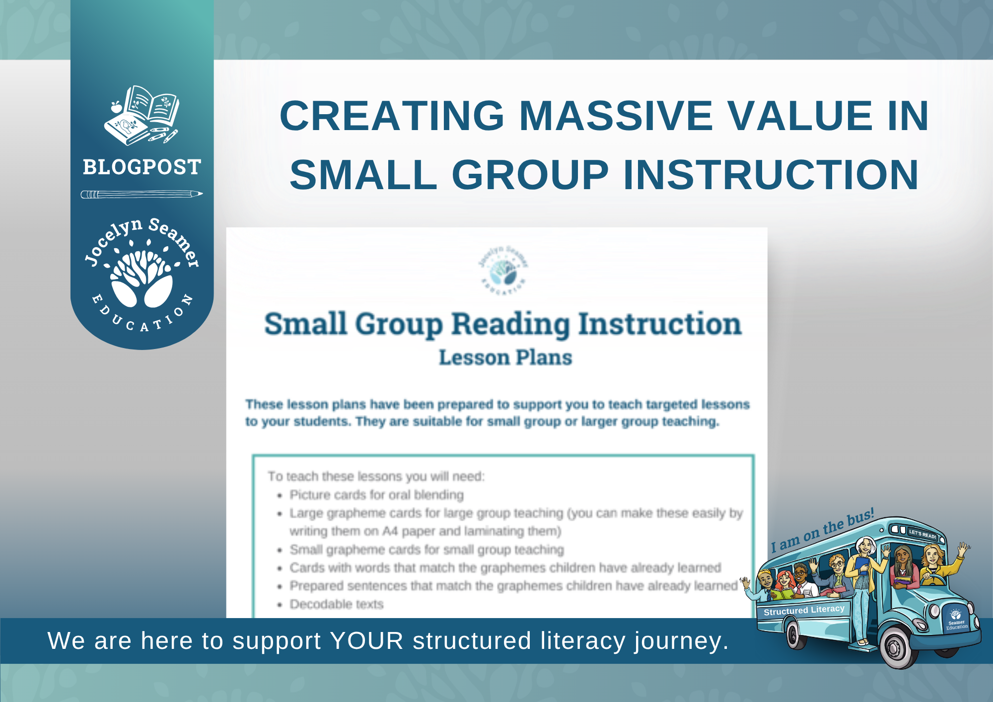 Creating Massive Value in Small Group Instruction