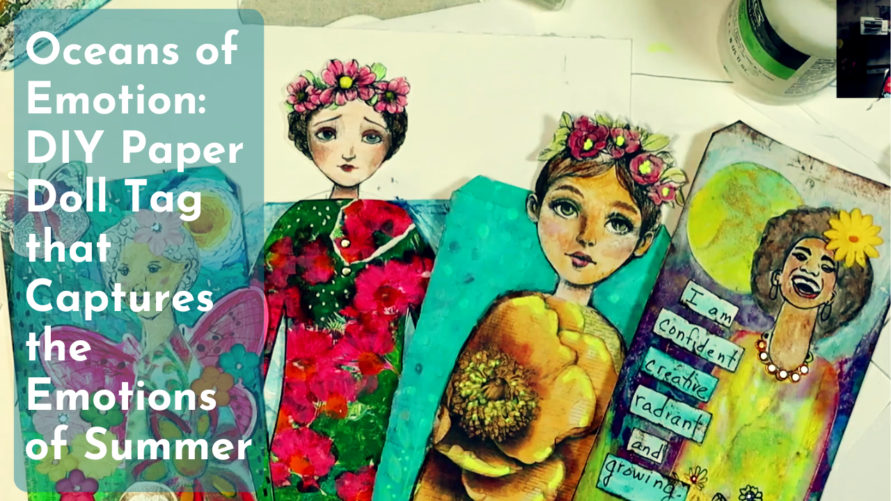 Oceans of Emotion: DIY Paper Doll Tag that Captures the Emotions of ...