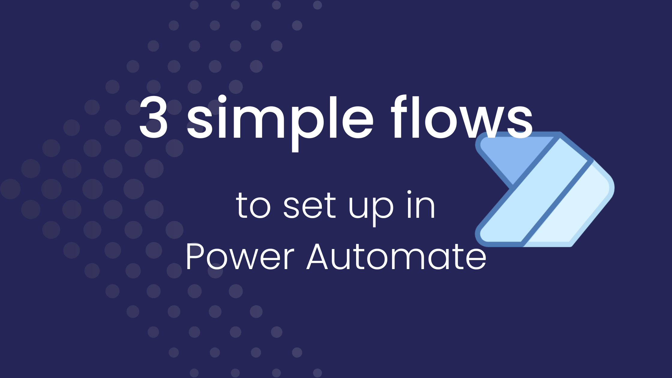 3 simple flows to set up in Power Automate Thrive Admin Services