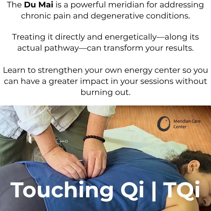 Treating the Du Mai Meridian Directly: Bridging the gap between ...