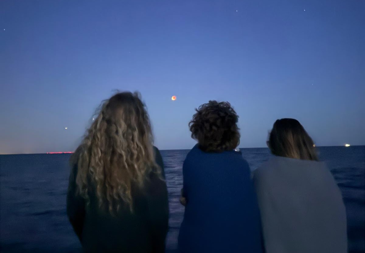 Full Moon Eclipse - Bay of Køge, Denmark CecilieConrad.com