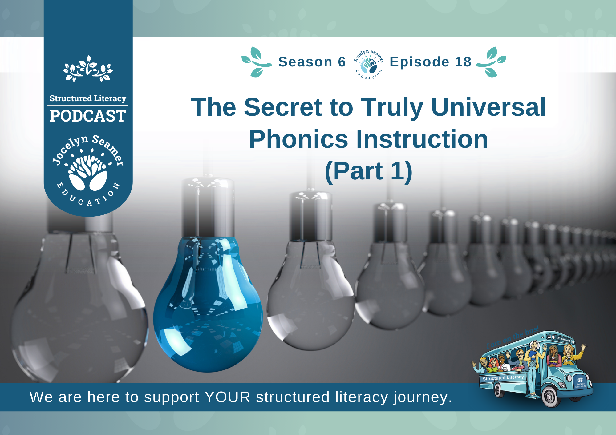 S6 E18 - The Secret to Truly Universal Phonics Instruction (Part 1)