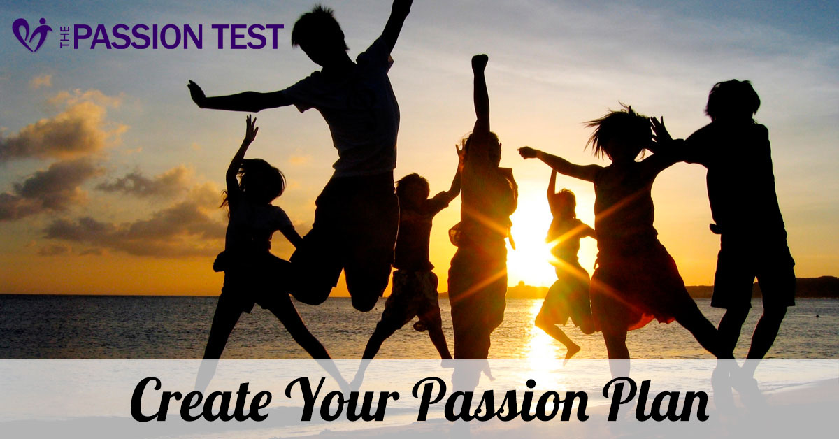 Your Passion Plan - The Passion Test