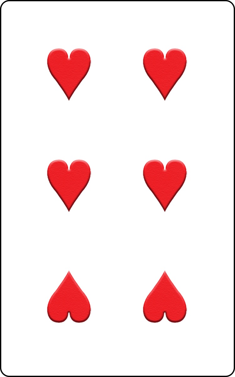 6 of Hearts - The Source Cards