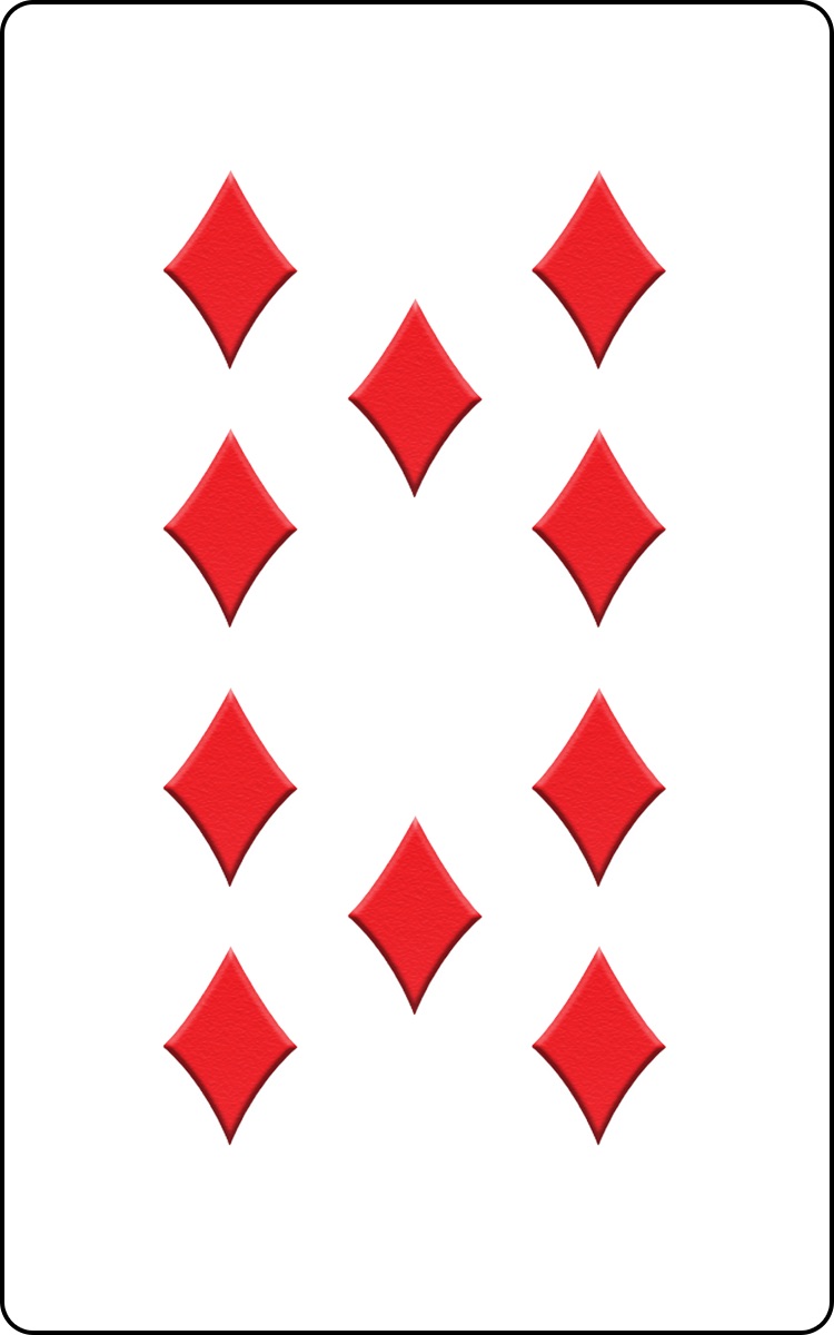 10 of Diamonds - The Source Cards
