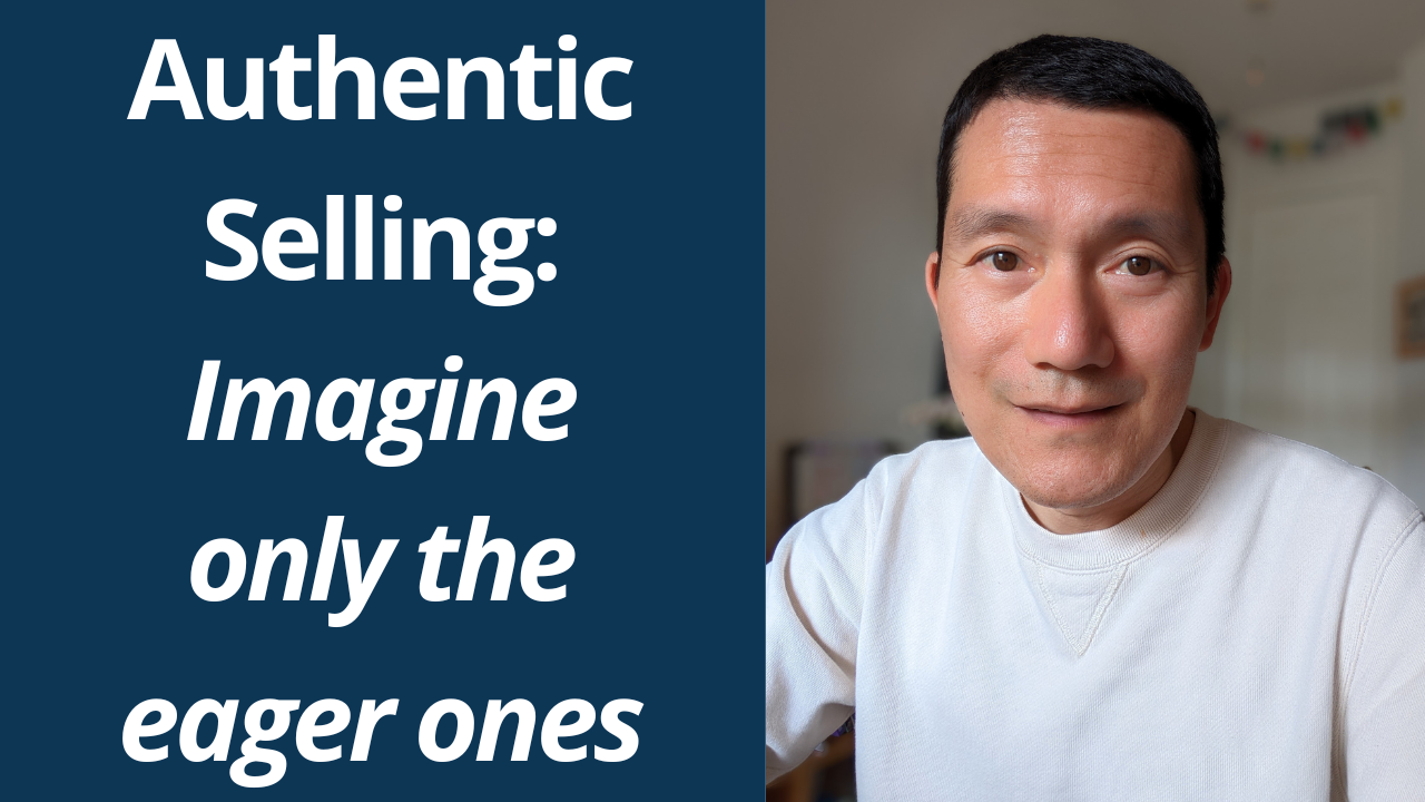 Sell Only to the Eager 10% - George Kao