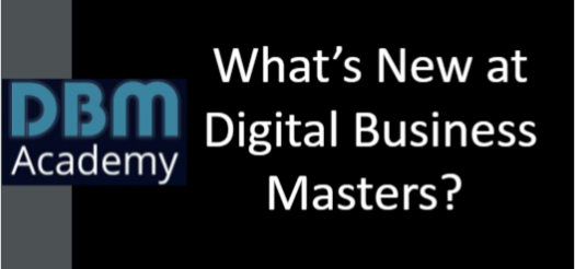 What's New at Digital Business Masters? - DBM Academy