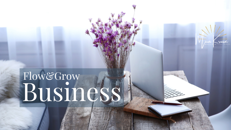 Flow & Grow Business online-kursus - Spirituel mentor Miia Kruse
