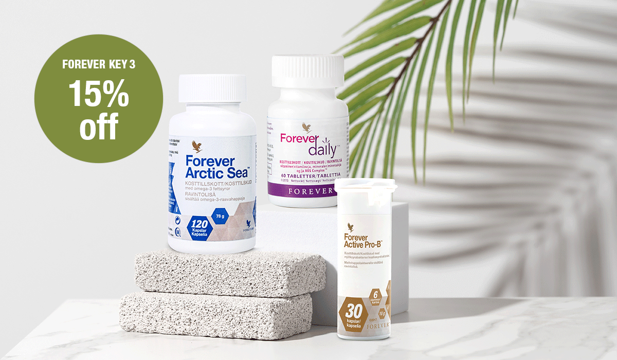 15% rabatt på Forever Key 3! Lena Maria