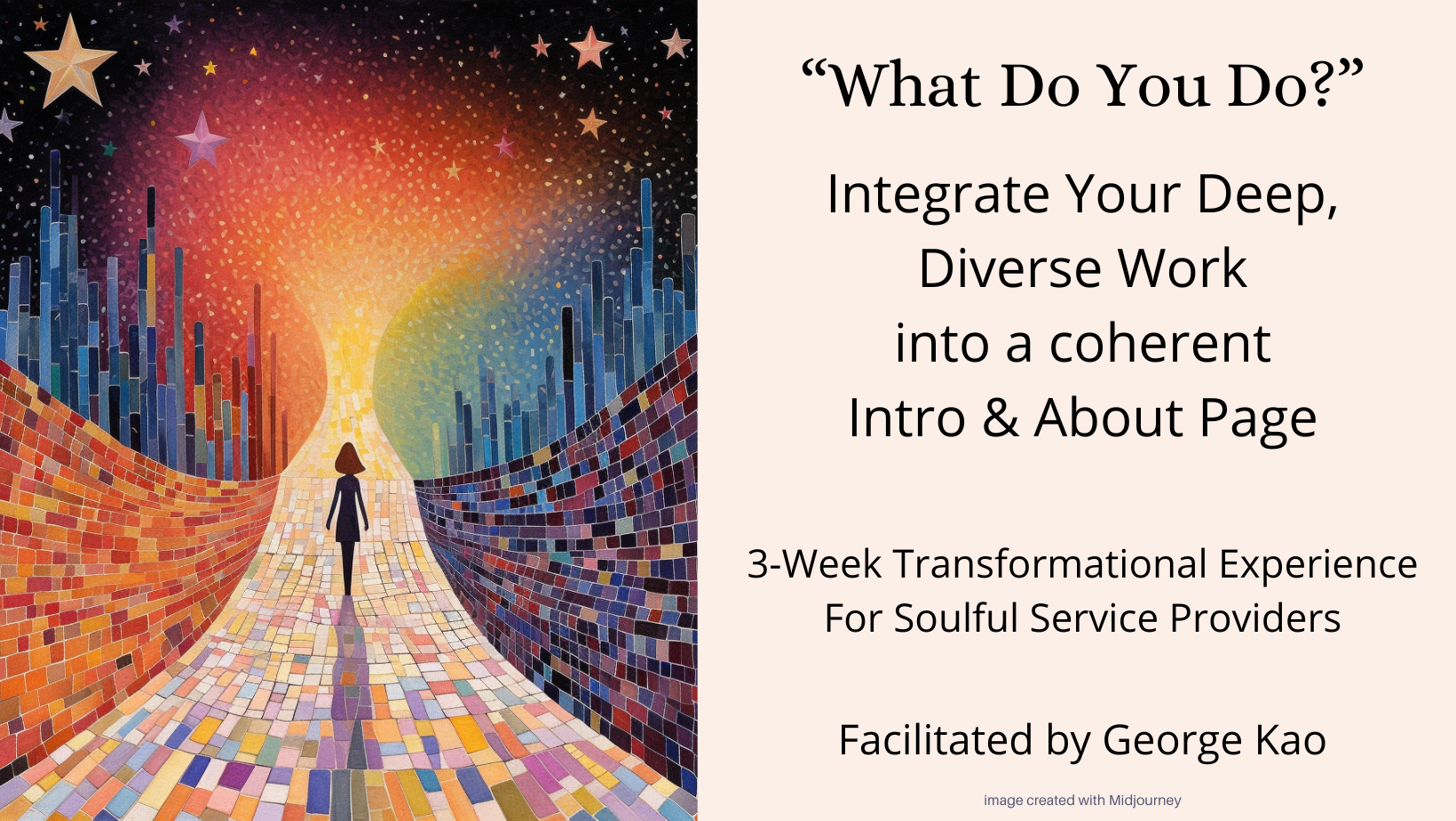 💡 "What do you do?" Describe Your Work Clearly