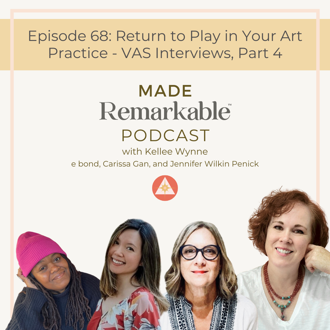 Episode 68: Return to Play in Your Art Practice - VAS Interviews, Part 4