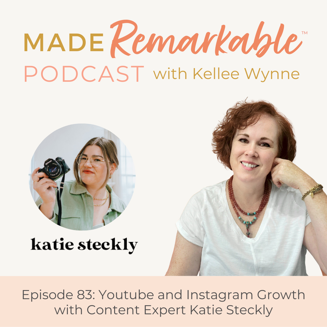Episode 83: Youtube and Instagram Growth with Content Expert Katie Steckly