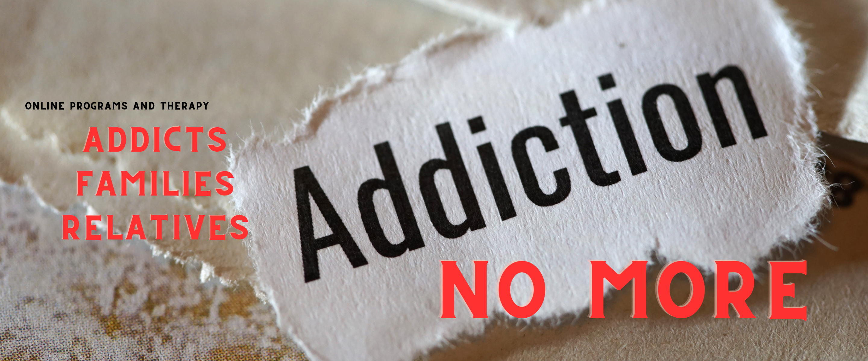 HOME - Addiction - NO MORE