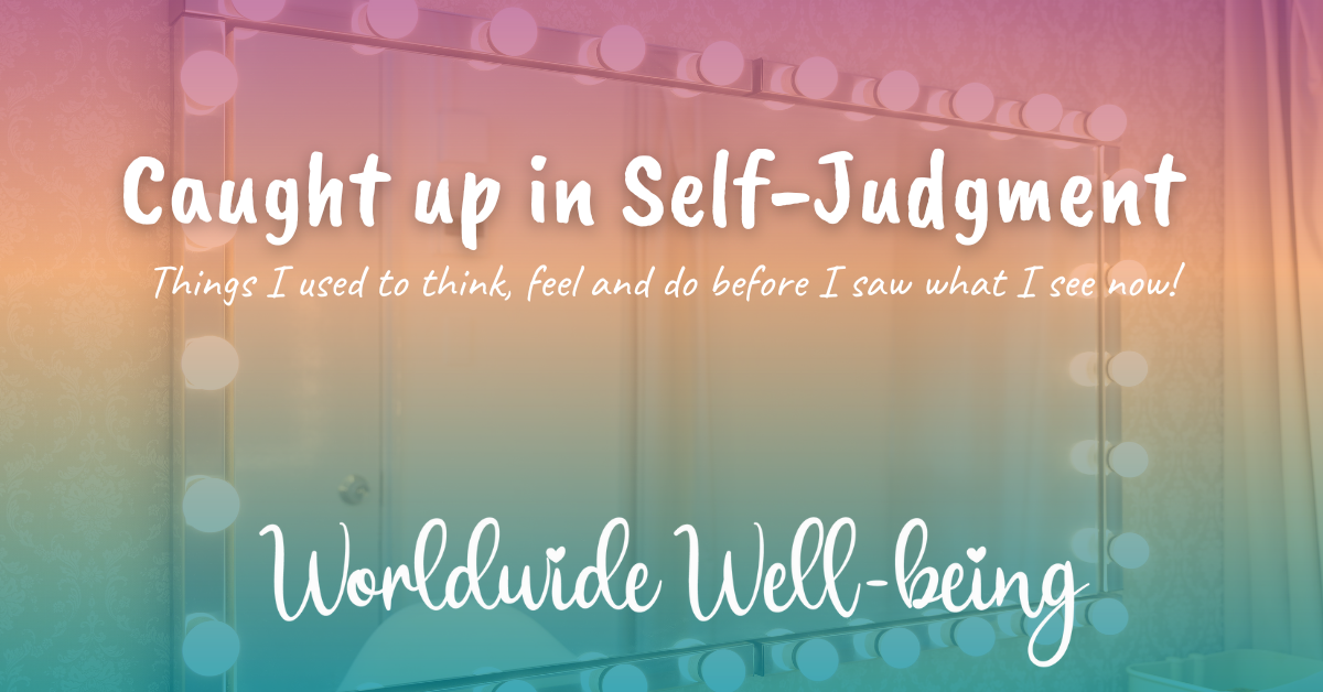Caught Up In Self Judgment - Sarie Taylor